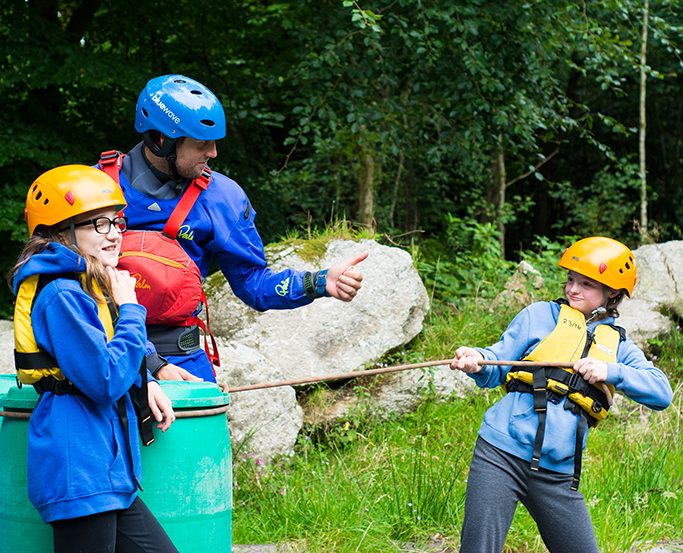 Raft Building - Heatree Activity Centre